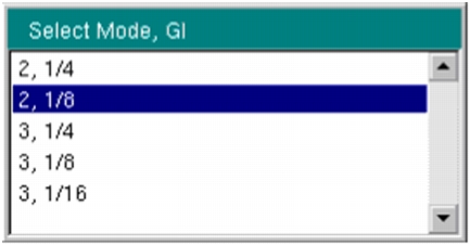 Common Modulation Keys in Meas Setup (2/2) menu